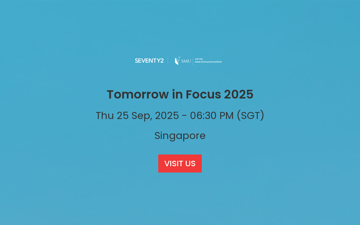 Tomorrow in Focus 2025